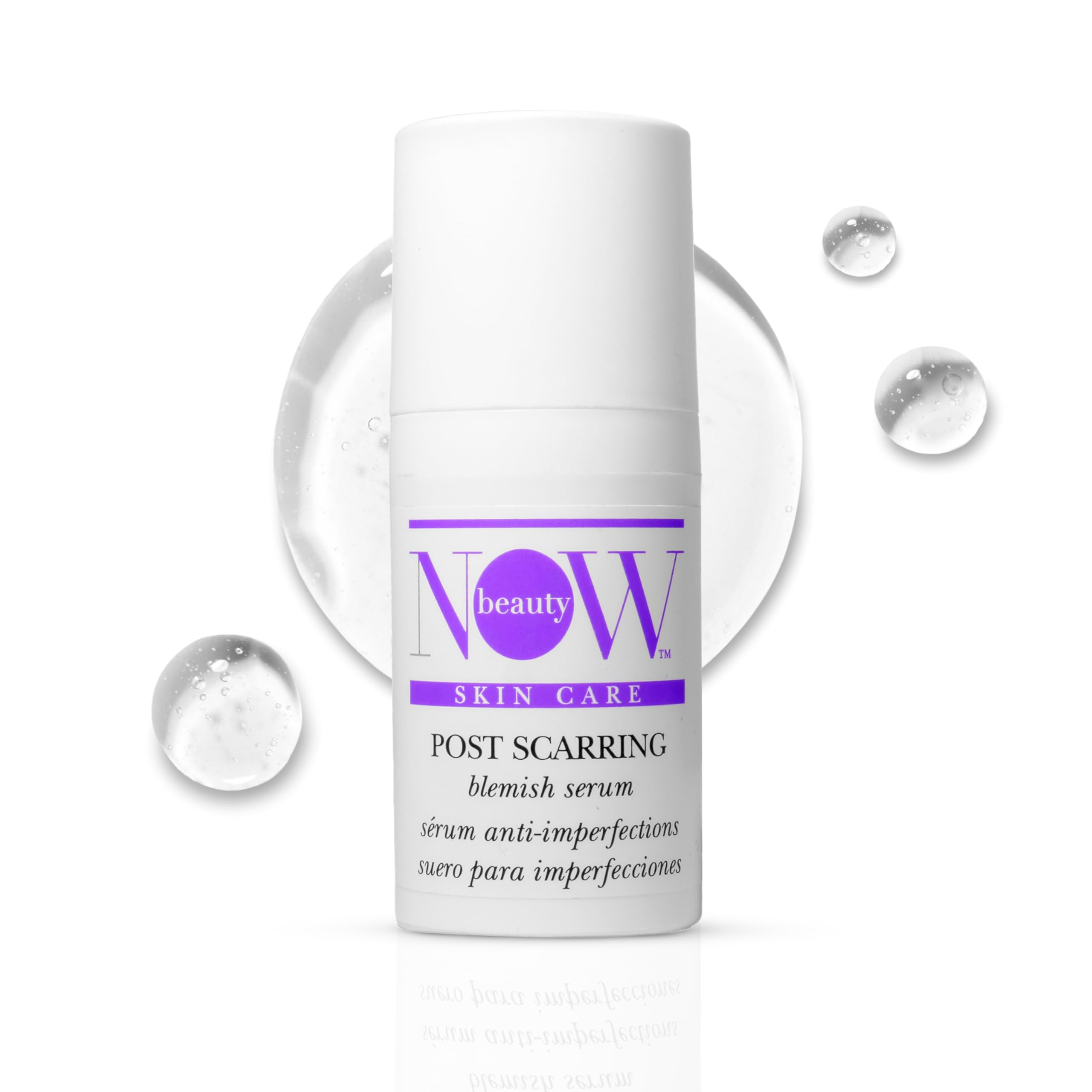NOW BEAUTY Acne Serum for Face - Treats Breakouts for Smooth, Flawless ...
