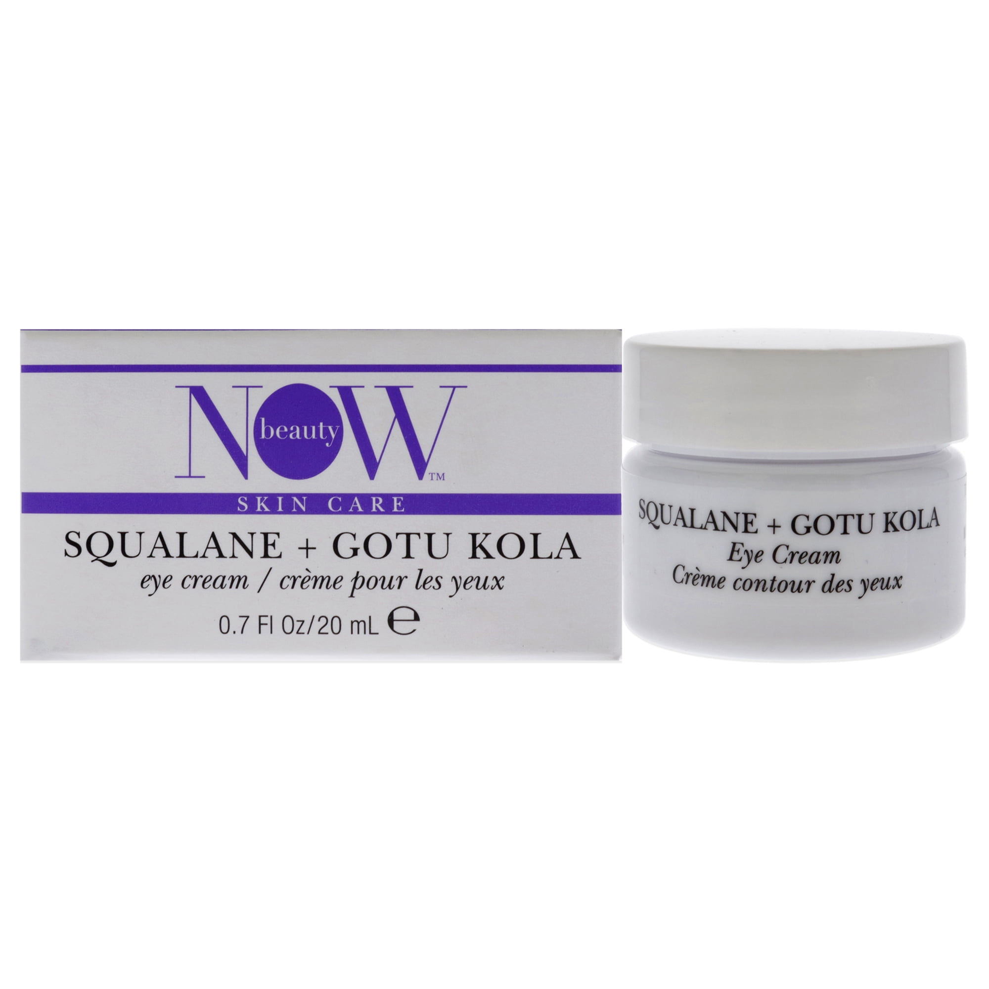NOW Beauty Squalane Plus Gotu Kola Eye Cream , 0.7 oz Cream - Walmart.com