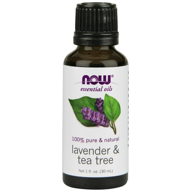 NOW Essential Oil, Lavender & Tea Tree, 1 Fl Oz - Walmart.com