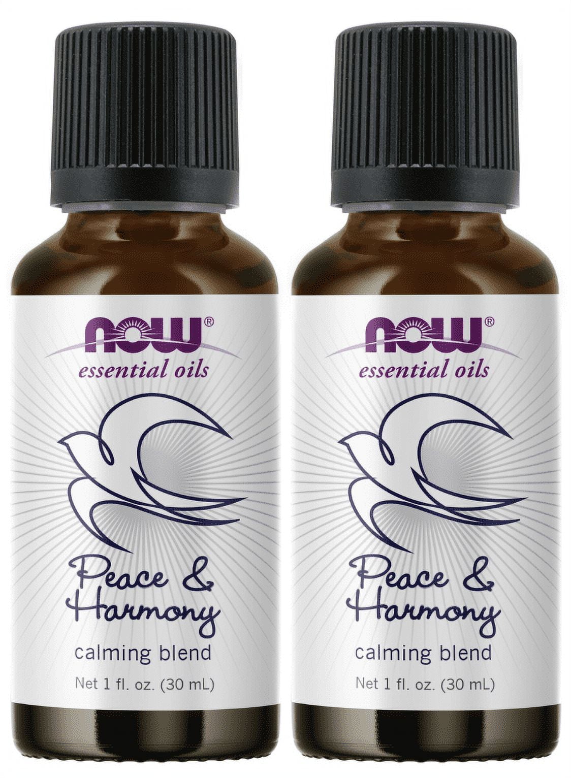 NOW Essential Oils, Peace & Harmony Oil Blend, Calming Aromatherapy ...