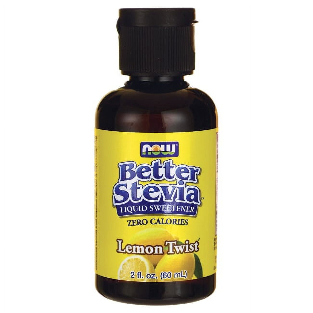 NOW Foods Better Stevia Liquid Sweetener - Lemon Twist 2 fl oz Liq ...