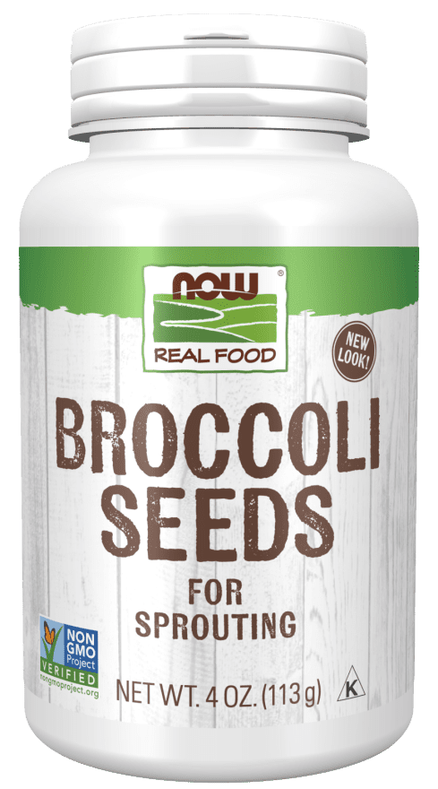 NOW Foods Broccoli Seeds For Sprouting - 4 oz Pack of 2 - Walmart.com