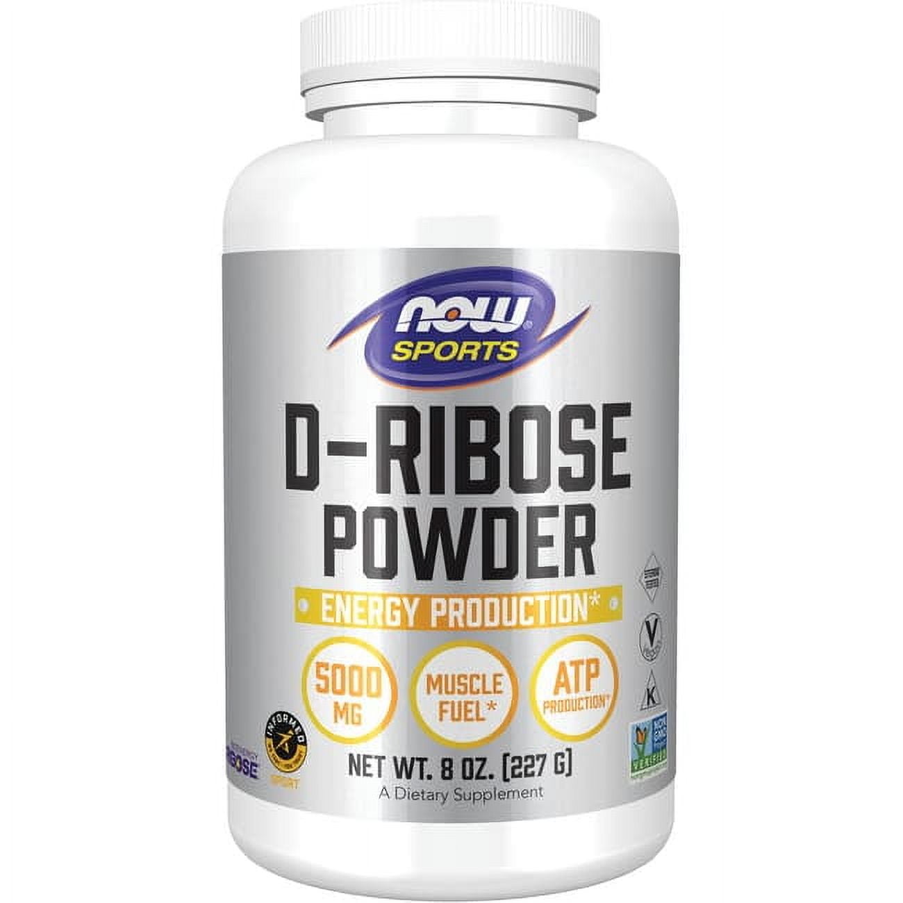 D-Ribose Pure Powder by Now Foods 8 oz. - Walmart.com