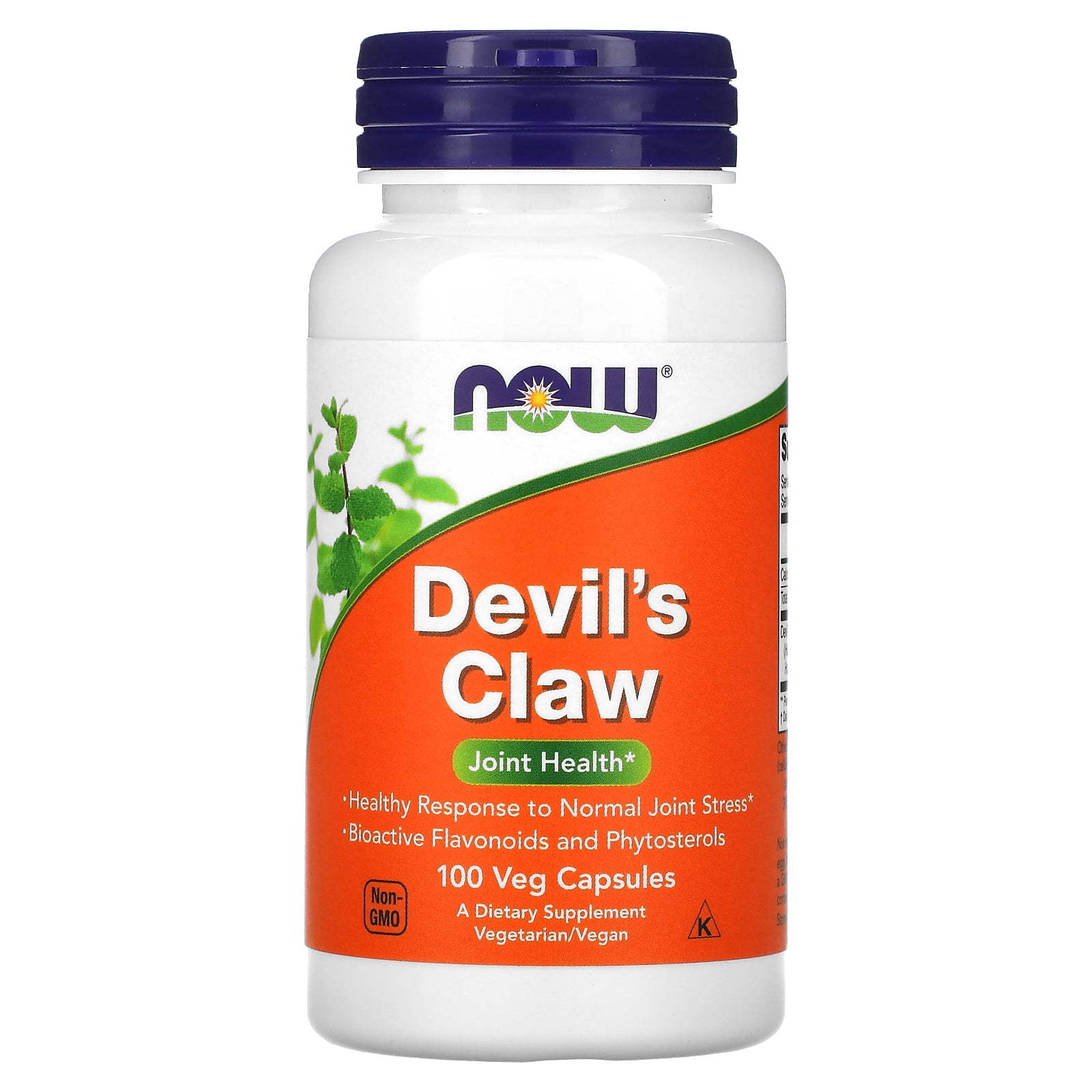 NOW Foods Devil's Claw Supplement, 100 Caps, Joint Health Support ...