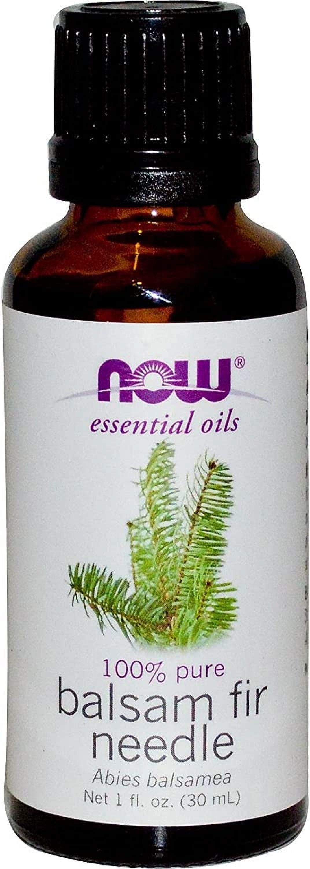 NOW Foods Essential Oils Balsam Fir Needle Oil - 1 fl oz Pack of 2 ...