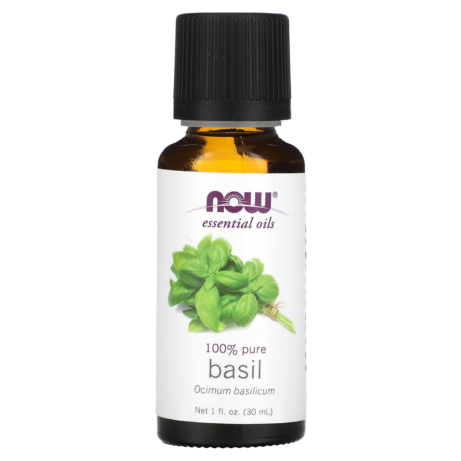 Now Foods Basil Oil 1 oz EssOil - Walmart.com
