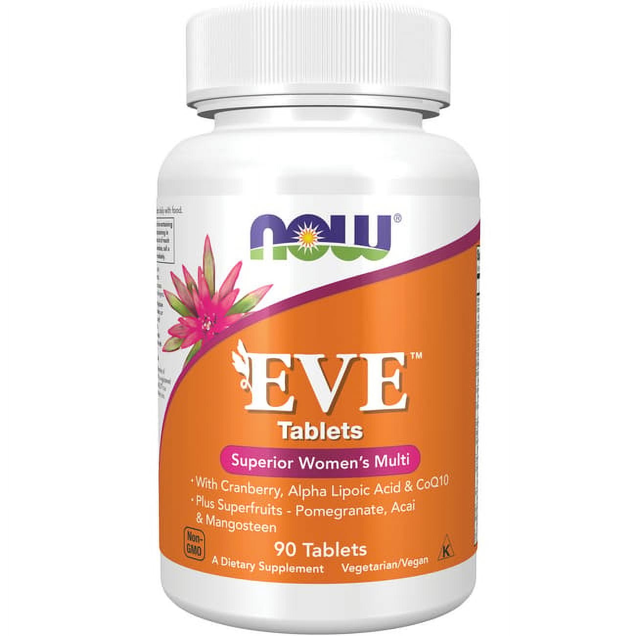 NOW Foods - Eve Women's Multiple Vitamin for Feminine Health - 90 ...