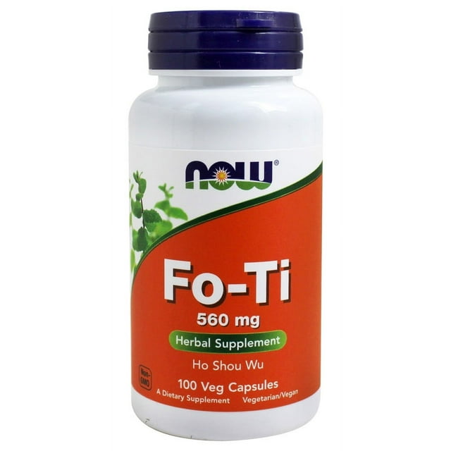 NOW Foods - Fo-Ti Herbal Supplement - Ho Shou Wu 560 mg. - 100 ...