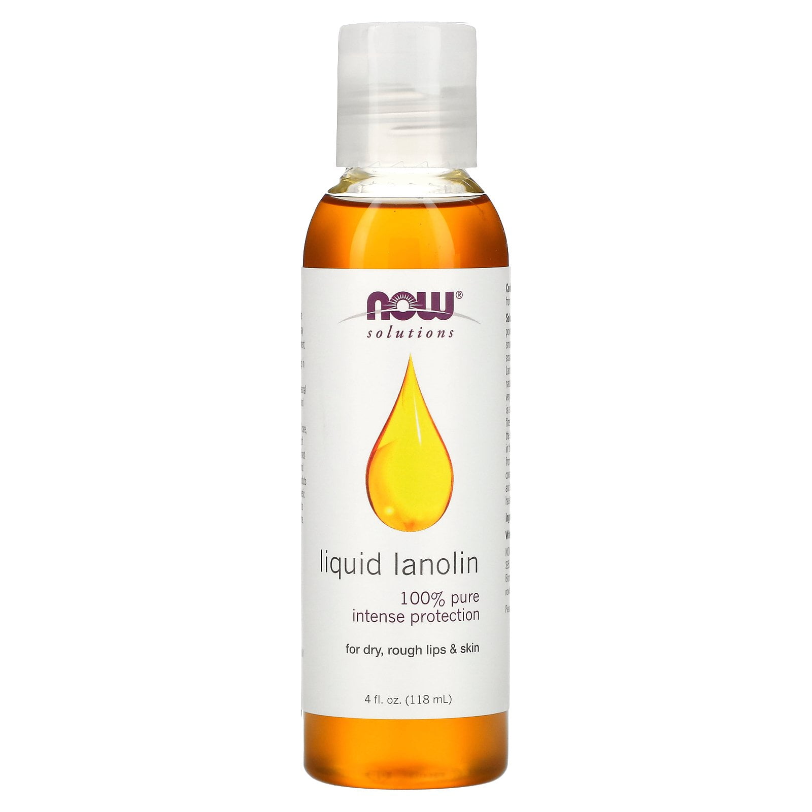 NOW Solutions Liquid Lanolin, 4 Fl Oz - Walmart.com