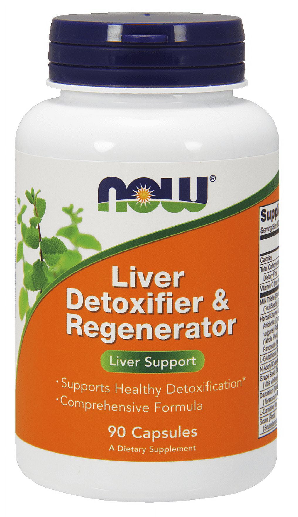 NOW Foods Supplement for Liver Detoxifier & Regenerator - 90 Veg ...