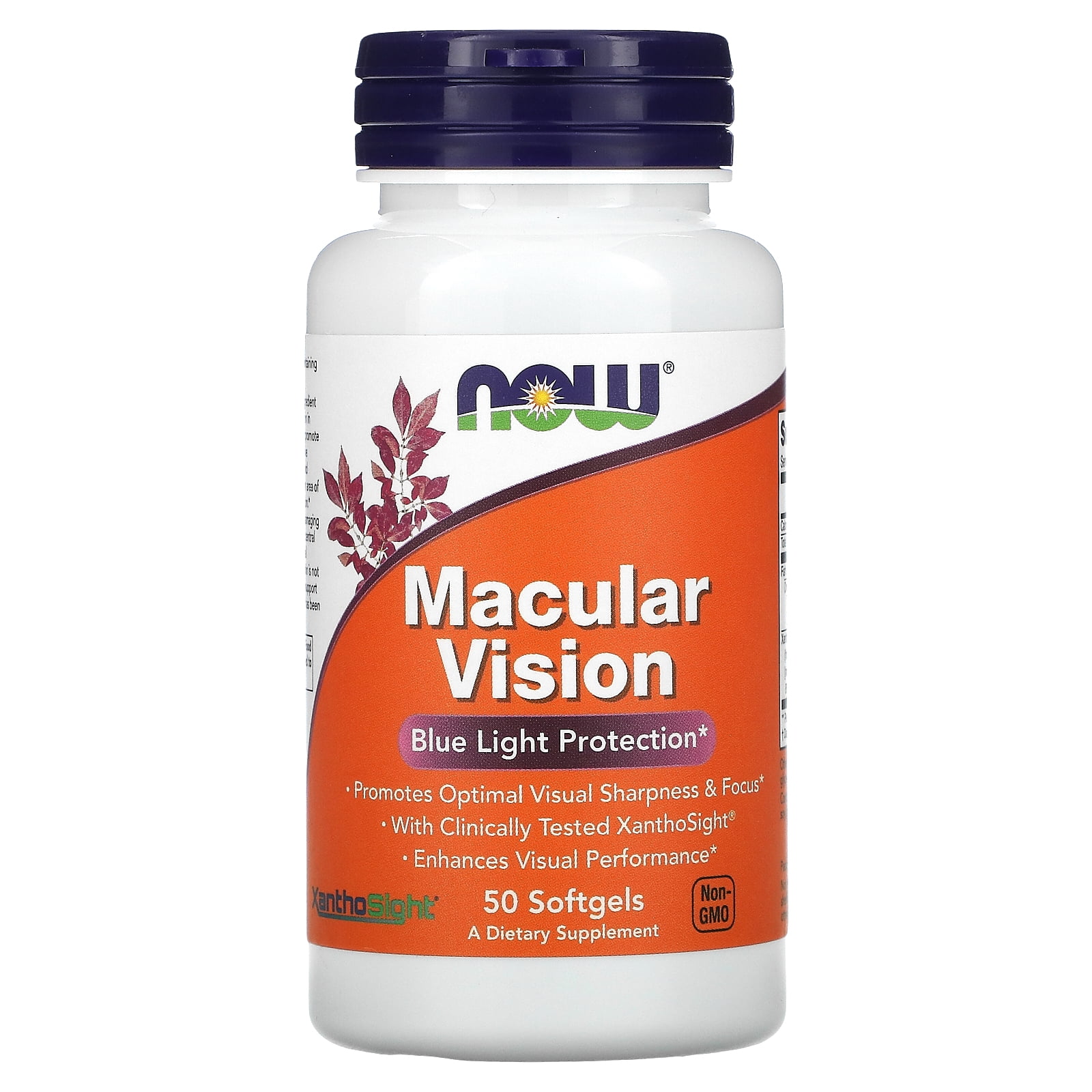 NOW Foods - Macular Vision Softgel with Blue Light Protection, Lutein ...