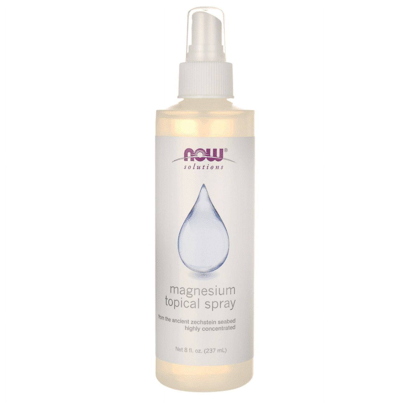 NOW Foods Pure Magnesium Chloride Topical Spray, 8 fl oz - Walmart.com