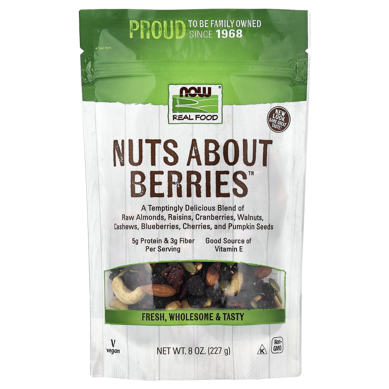 Now Nuts About Berries, 8 Oz - Walmart.com