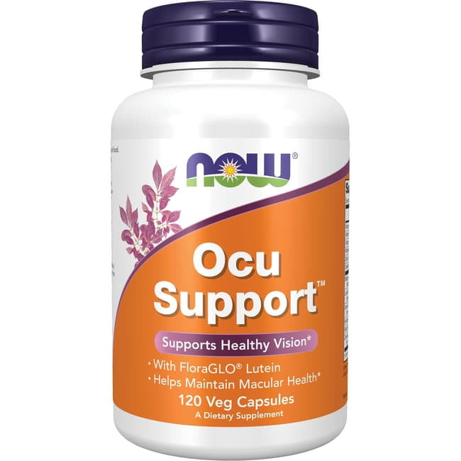 NOW Foods Ocu Support Capsules, 120 Veg Caps for Healthy Vision ...