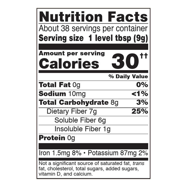 NOW FOODS Organic Psyllium Husk Powder, Soluble Fiber Source, Non-GMO ...