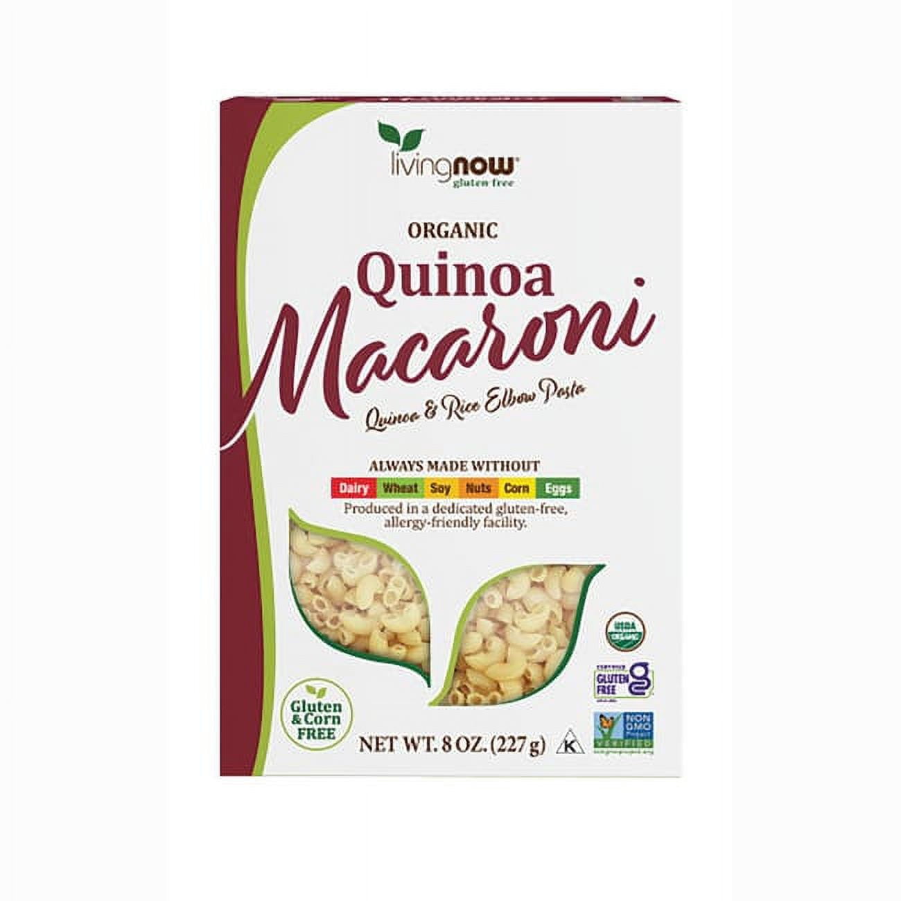 NOW Foods Quinoa Macaroni Pasta, 8 Oz - Walmart.com