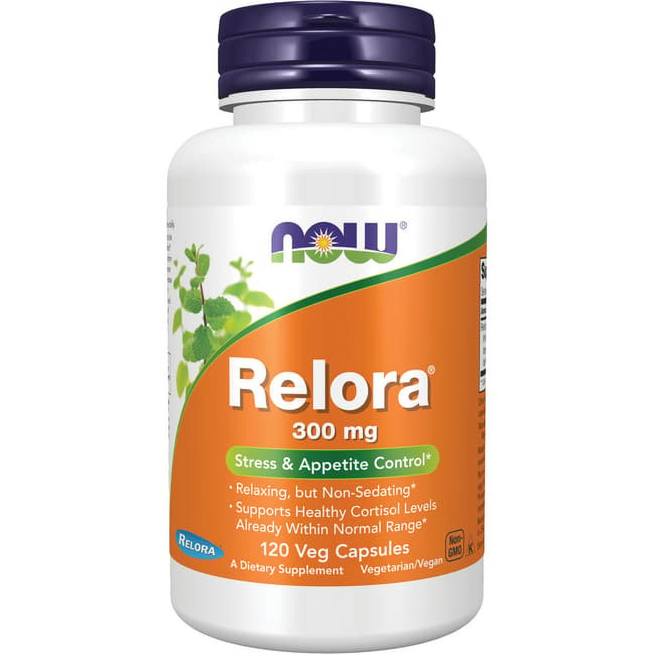 NOW Foods Supplement - Relora 300 Mg, 120 Vegetable Capsules for Stress ...