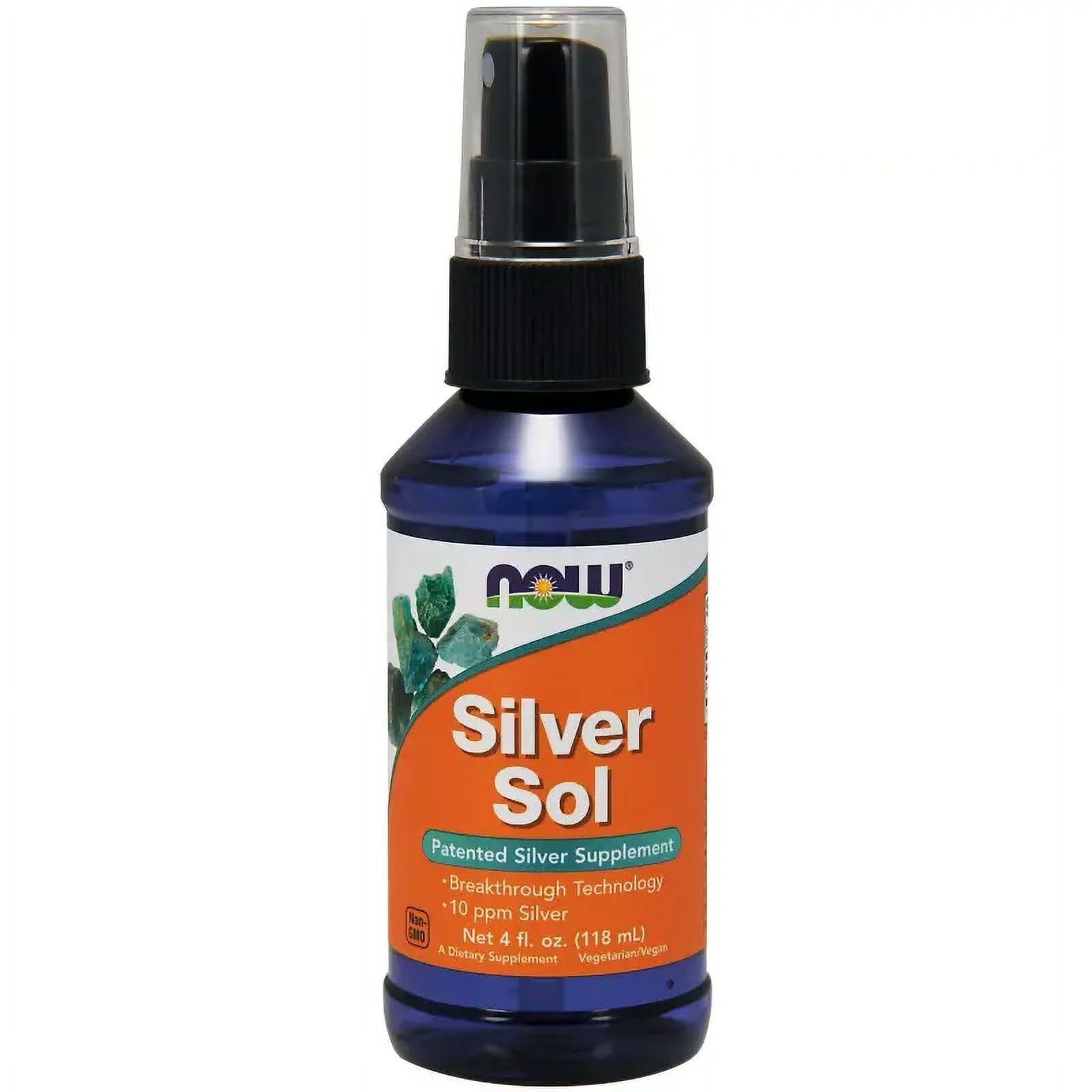NOW_Foods_Silver_Sol,_50_mcg,_4_fl._oz. - Walmart.com