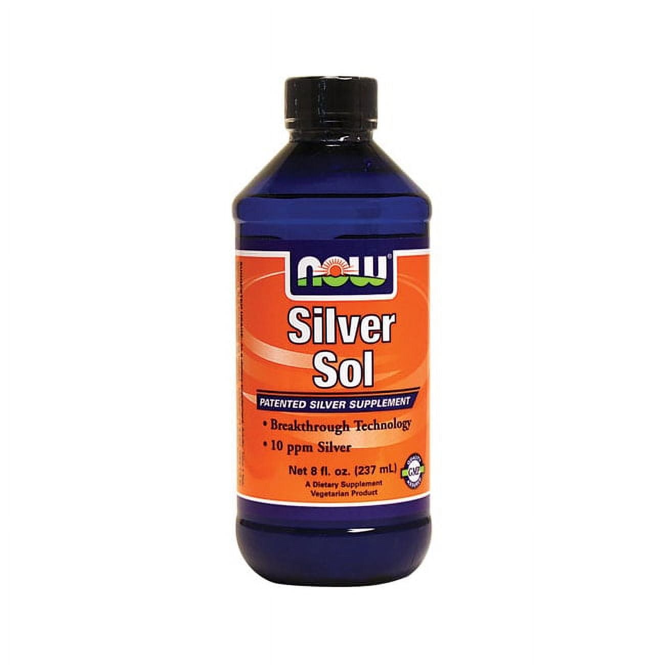 NOW Foods Silver Sol 8 fl oz Liq - Walmart.com
