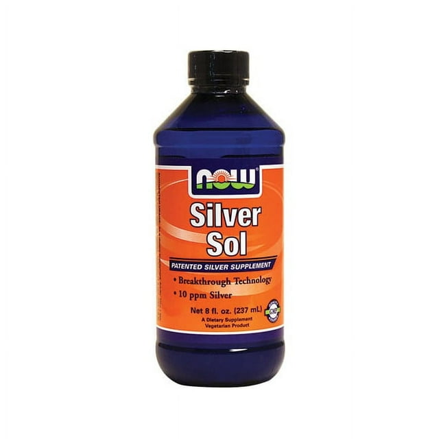 NOW Foods Silver Sol 8 fl oz Liq - Walmart.com