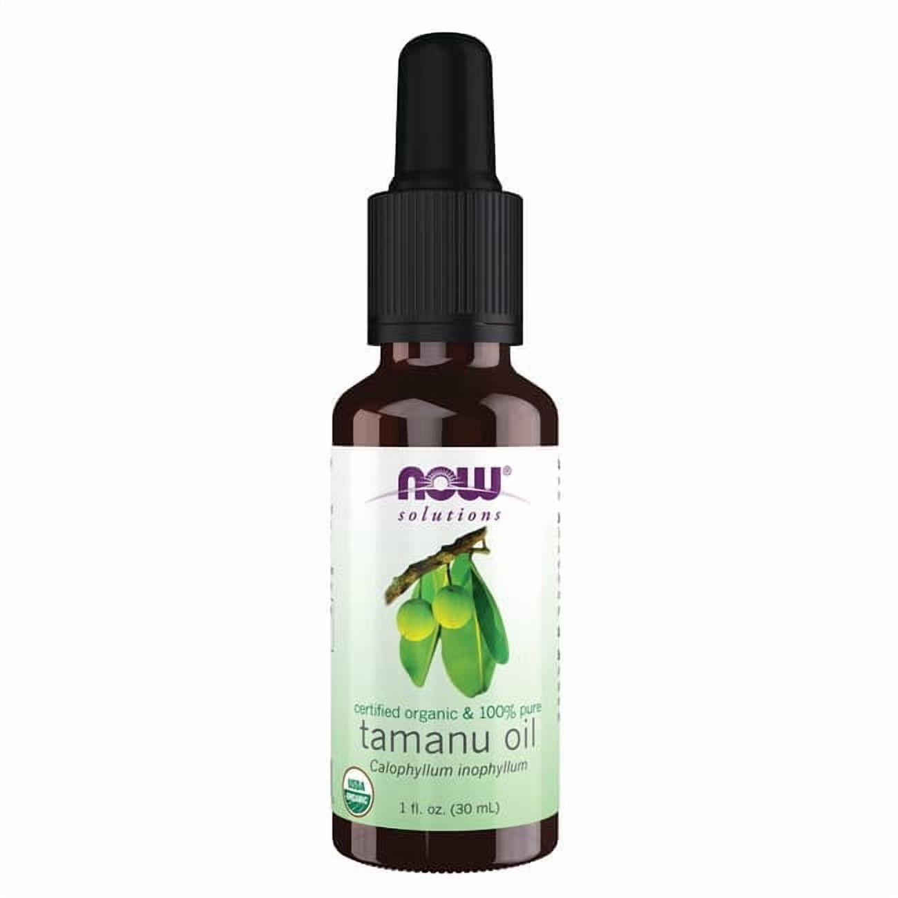 NOW Foods Certified Organic & 100% Pure Tamanu Oil 1 fl oz Liq ...