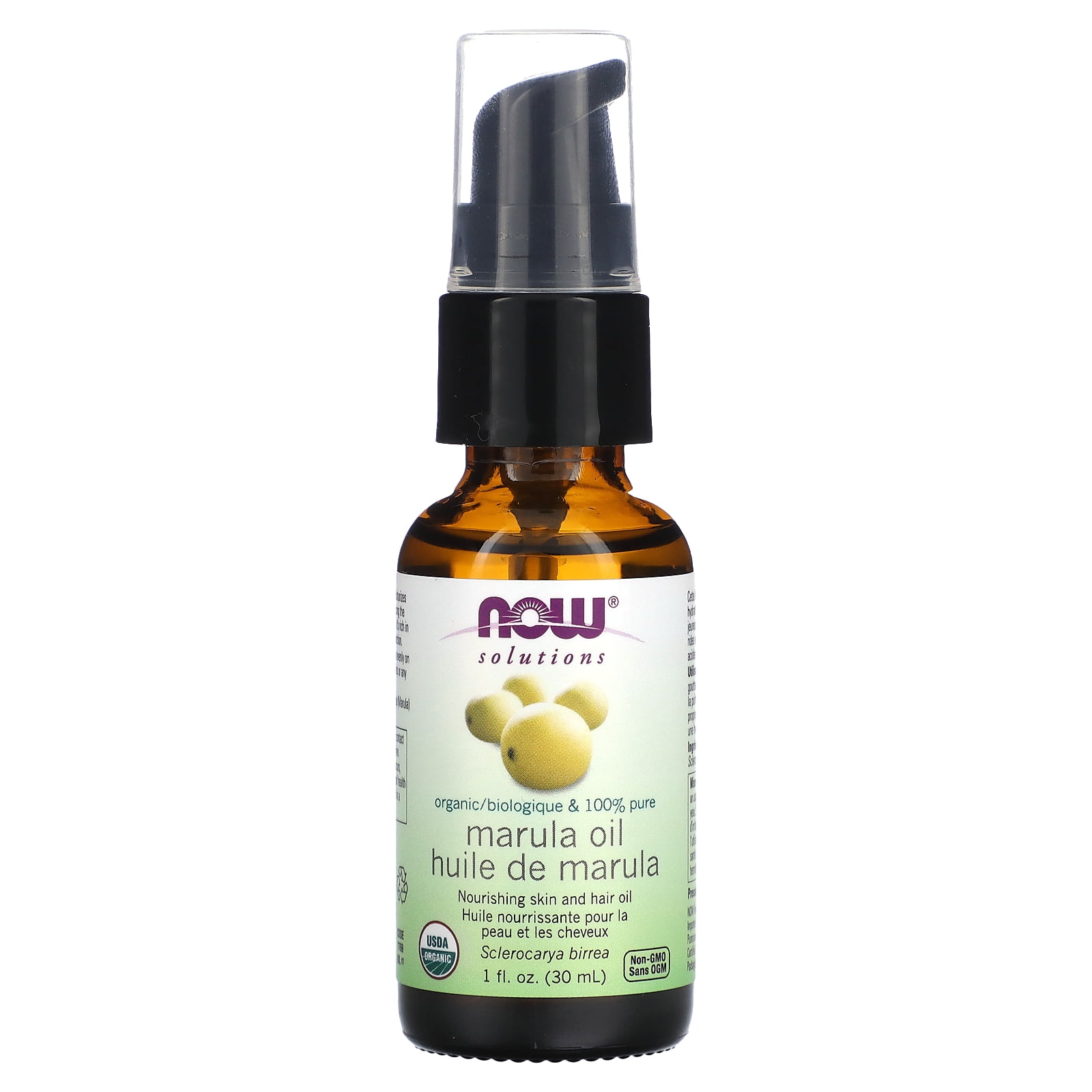 NOW Foods Solutions, Marula Oil, 1 fl oz (30 ml) - Walmart.com