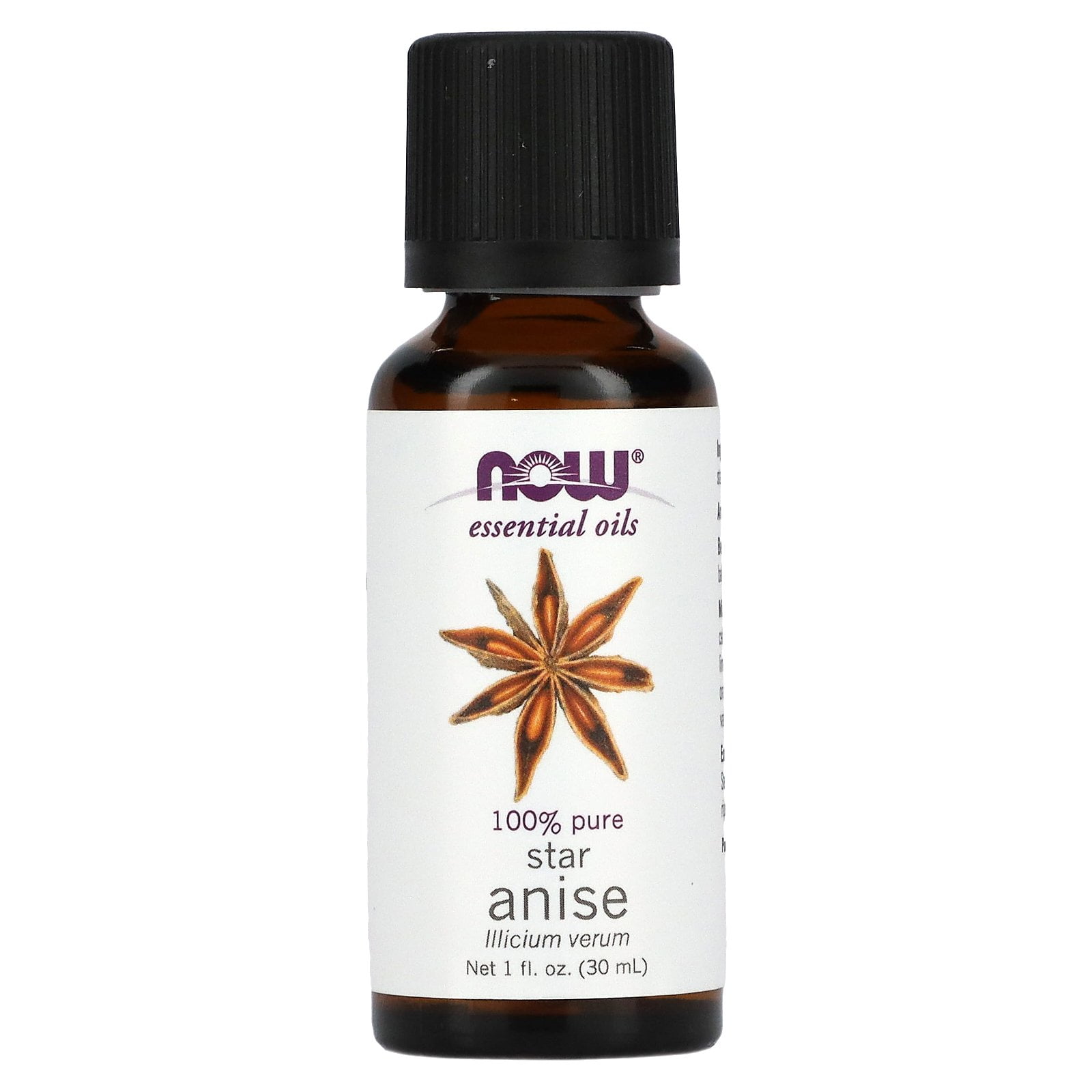 NOW Essential Oils, Pure Anise, Uplifting & Comforting, 1 Fl Oz ...