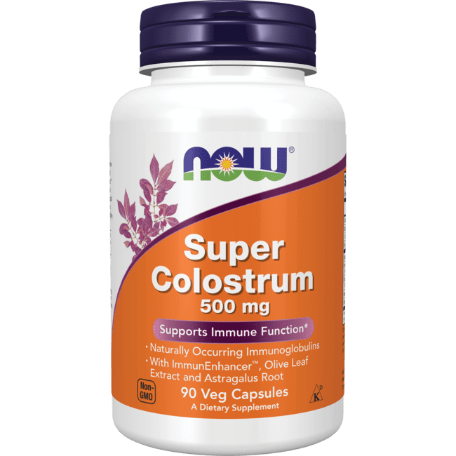 NOW Foods Super Colostrum 500 mg 90 Veg Caps - Walmart.com