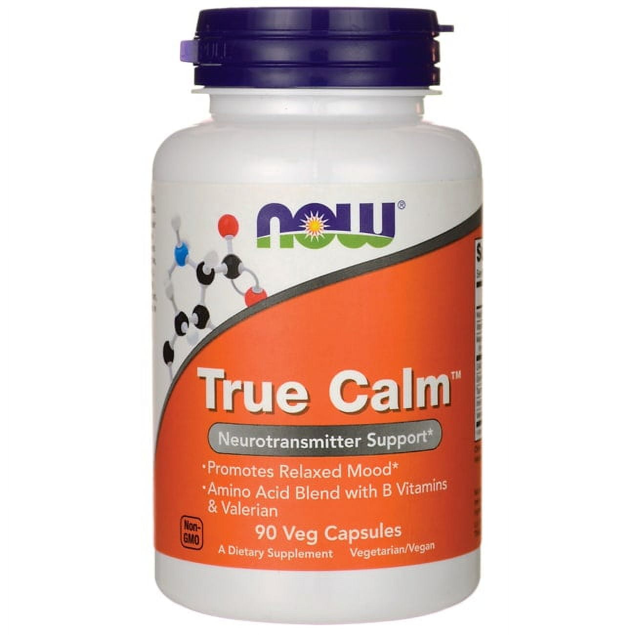 NOW Foods - True Calm Neurotransmitter Support - 90 Vegetable Capsule(s ...