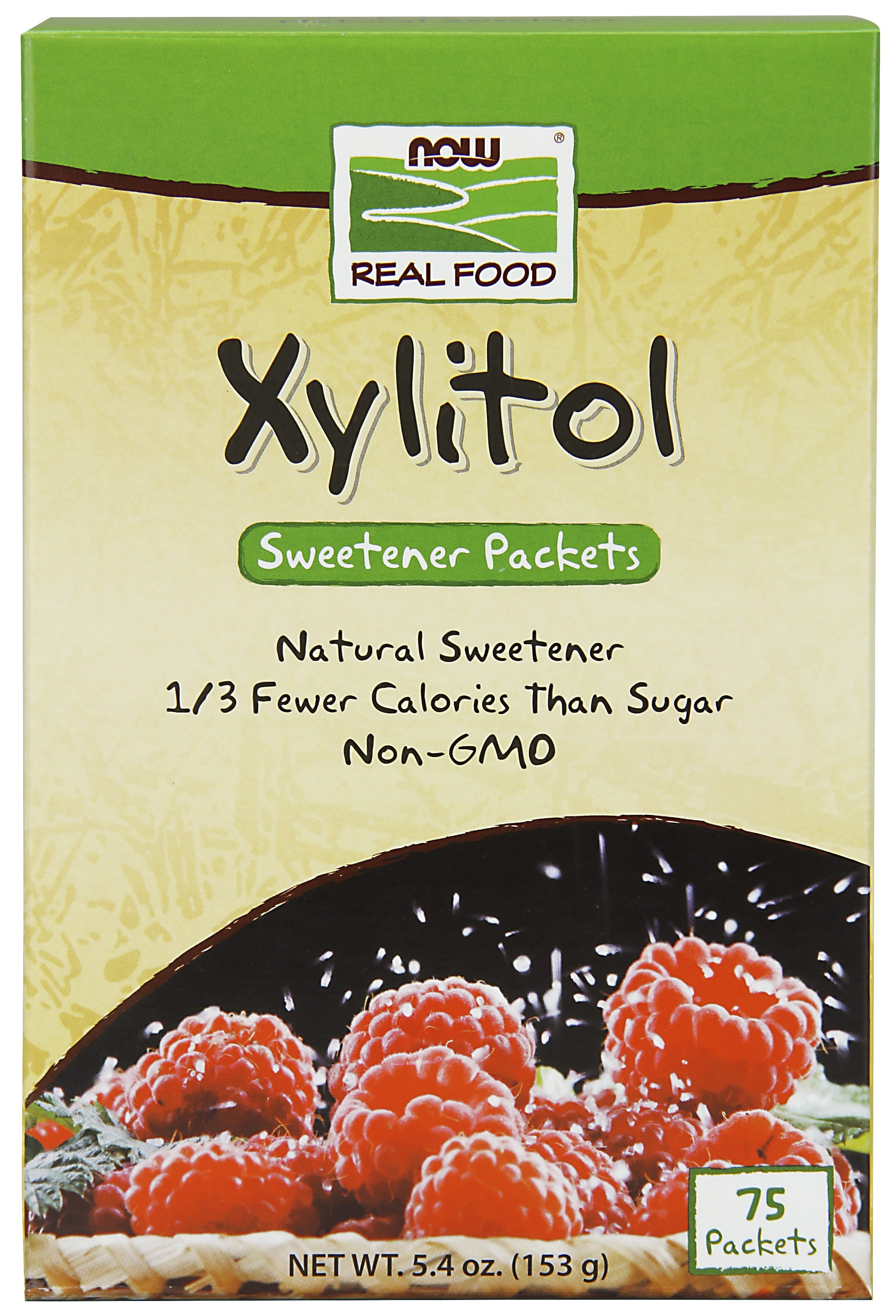 NOW Foods Xylitol Packets 75/Box - Walmart.com