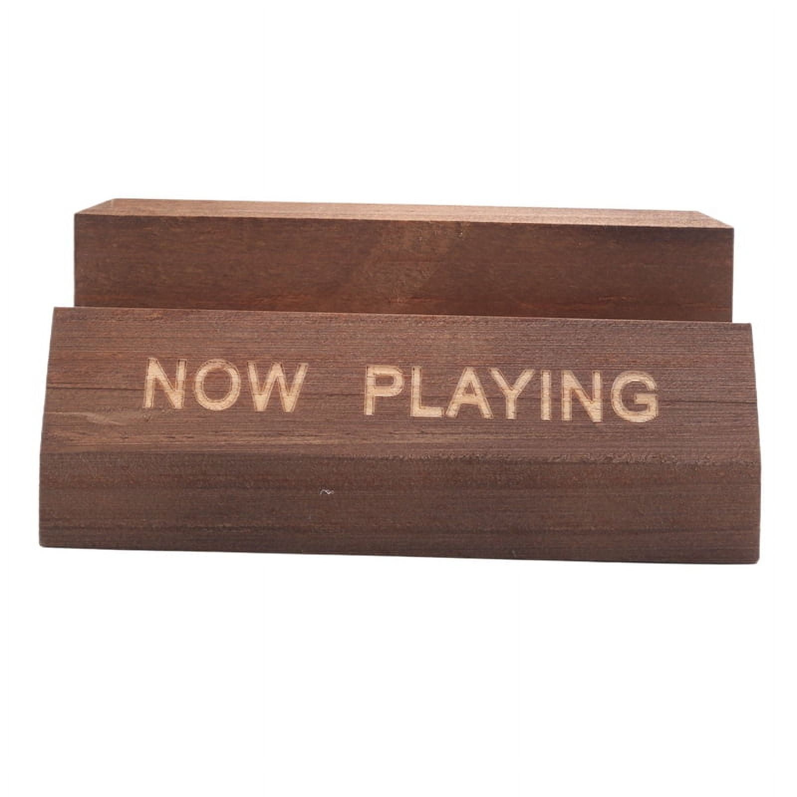 NOW Playing Vinyl Record Stand Vinyl Record Holder Display Wood Records ...