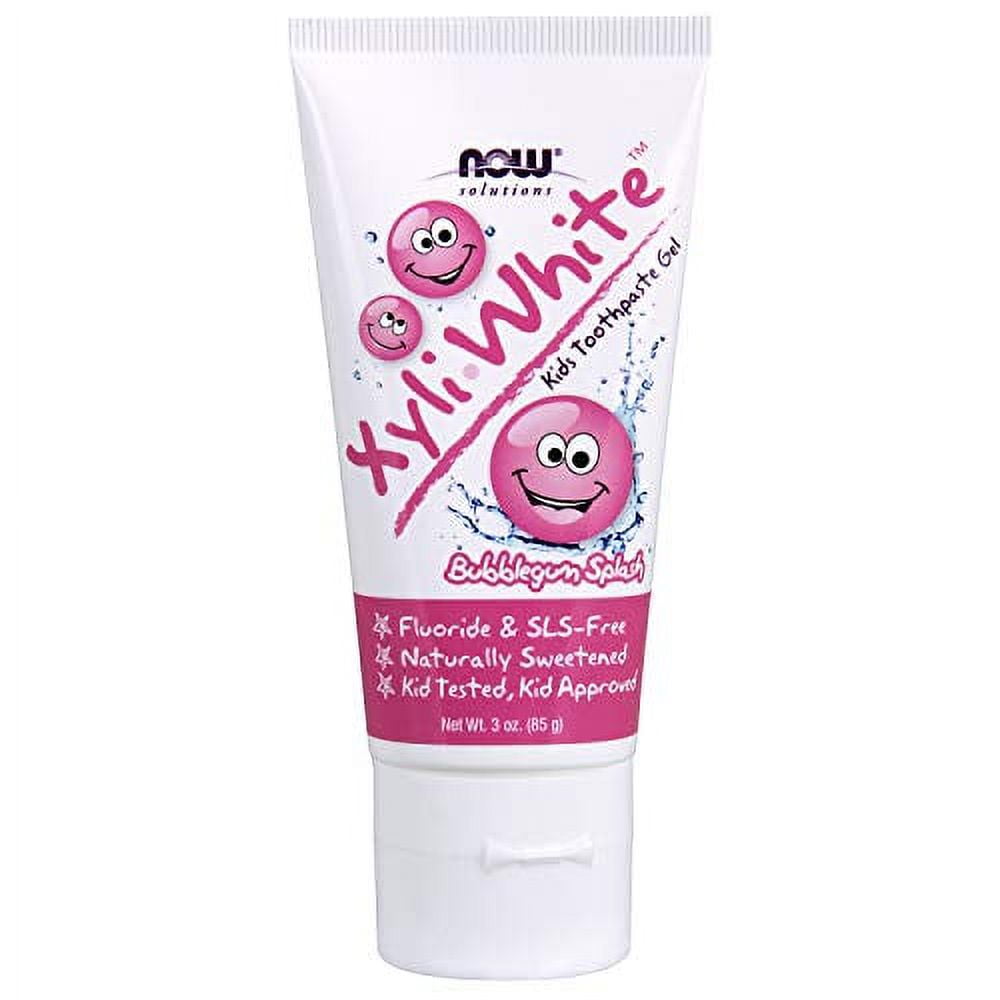 NOW Solutions, Xyliwhite Toothpaste Gel for Kids, Bubblegum Splash ...