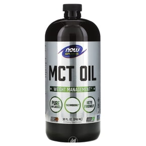 Mct Oil In Glass Bottle