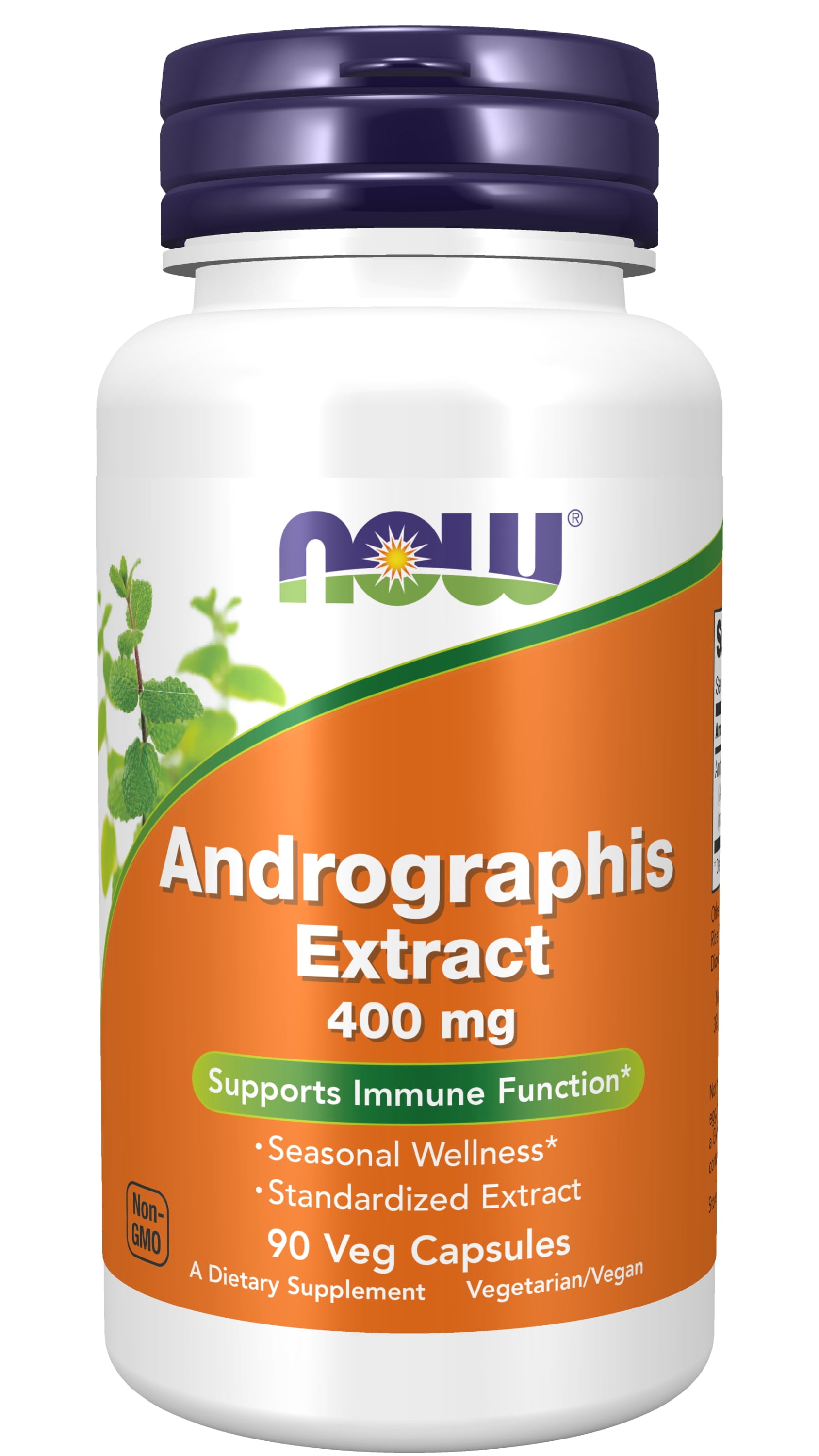 NOW Supplements, Andrographis Extract 400 mg (Standardized Extract), 90 ...