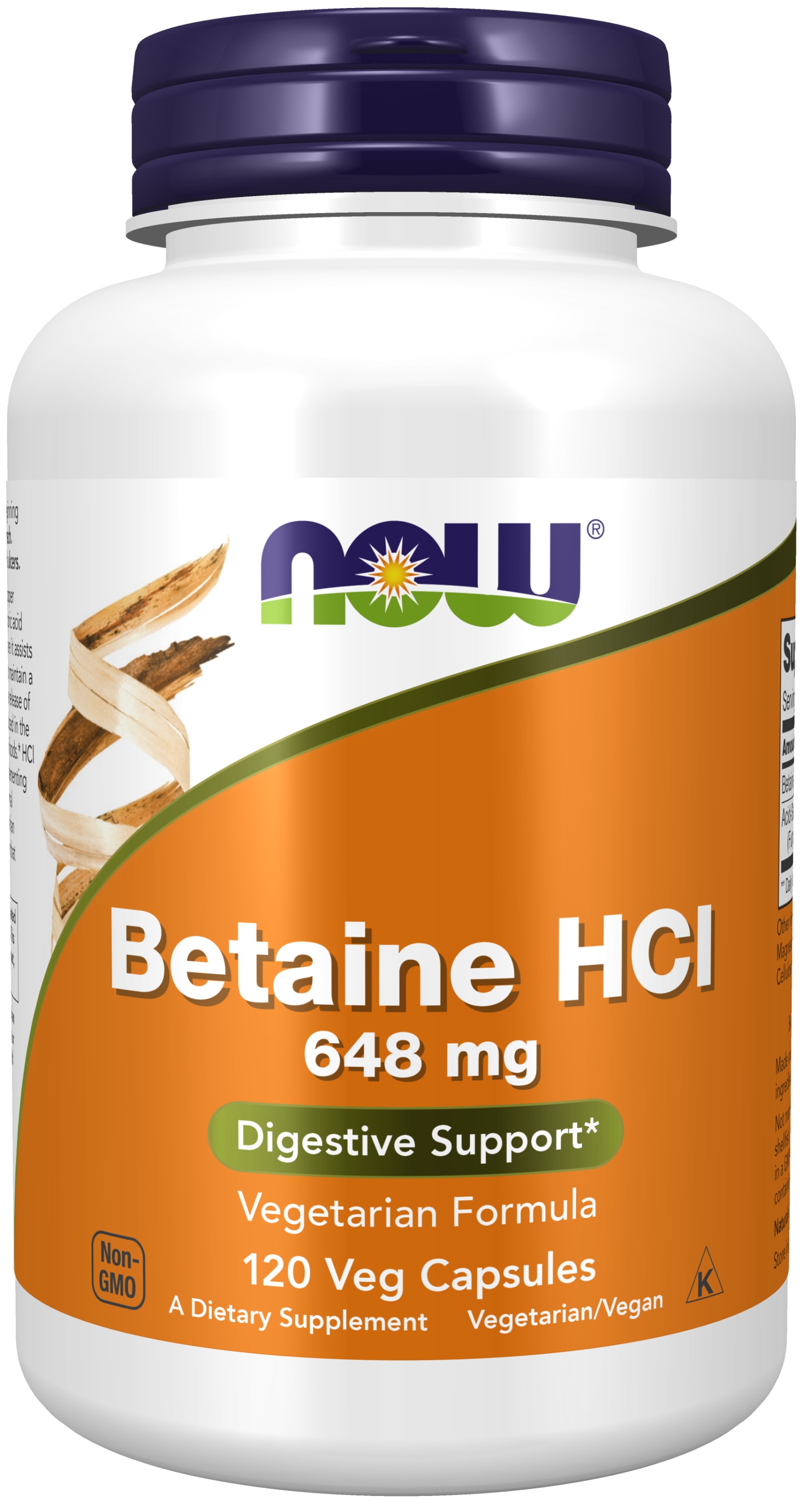 Best Naturals Betaine HCL 648 mg 250 Capsules - Walmart.com