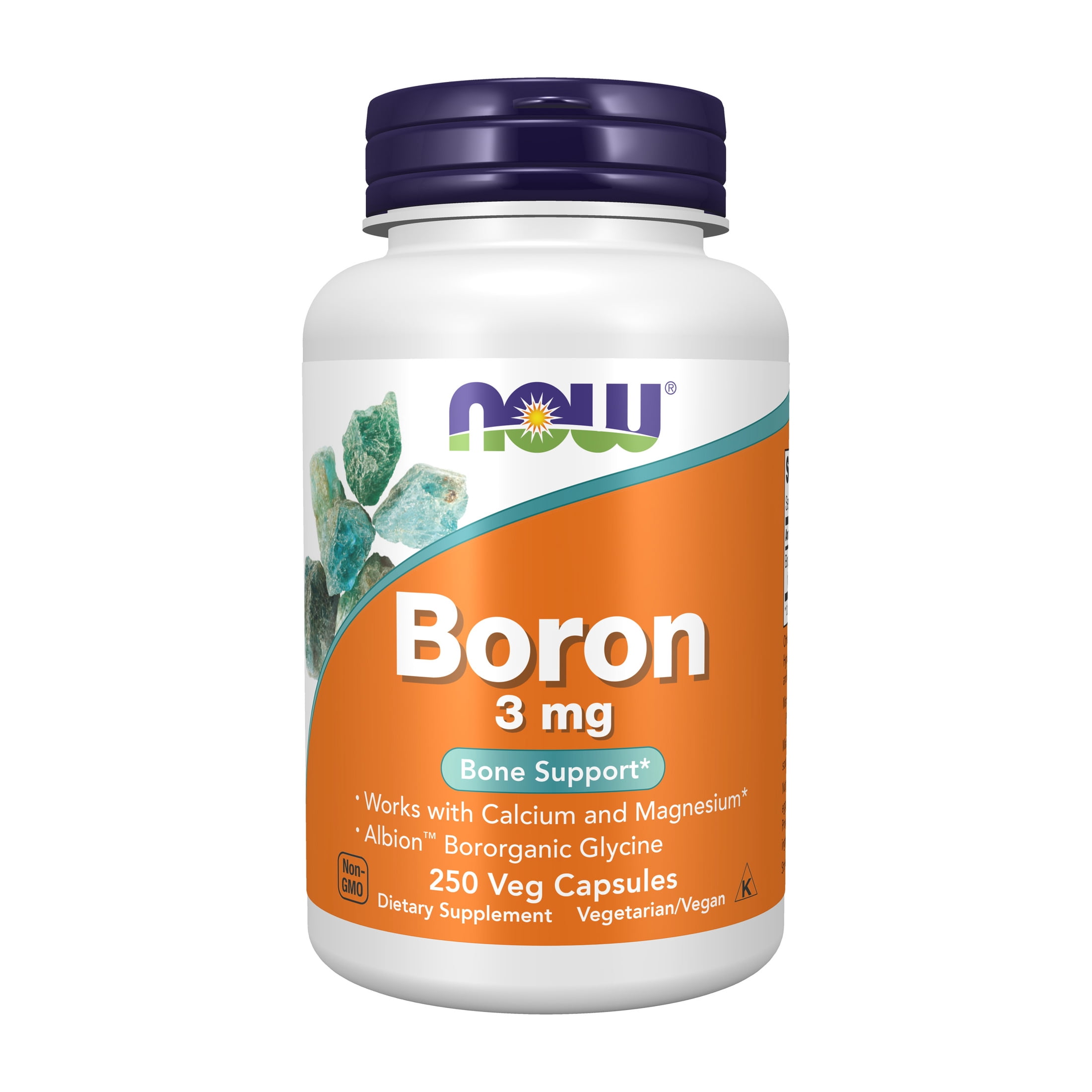 NOW Boron 3mg Veg Caps | Magnesium minerals for pharmacies - Walmart ...