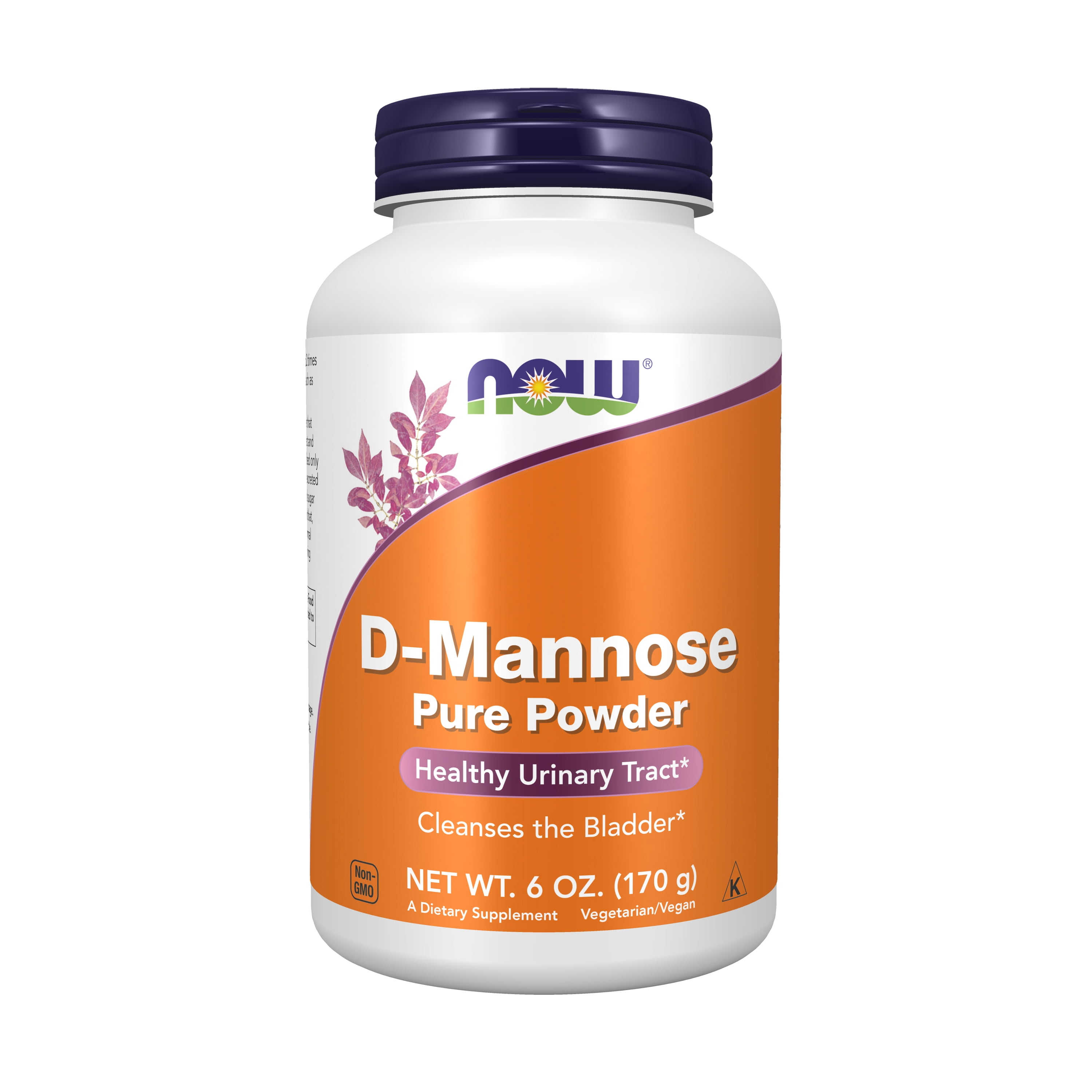 NOW Supplements, 6-Ounce D-Mannose Powder, Non-GMO, Healthy Urinary ...