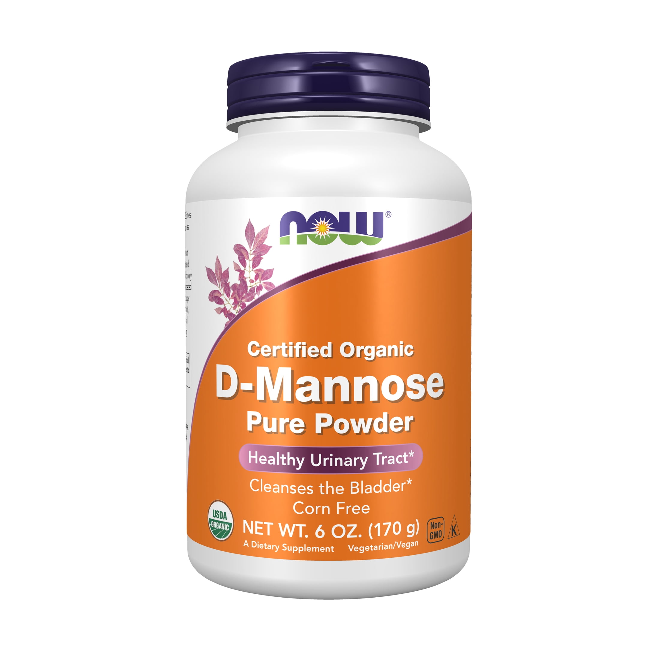 NOW Supplements, 6-Ounce D-Mannose Powder, Non-GMO, Healthy Urinary ...