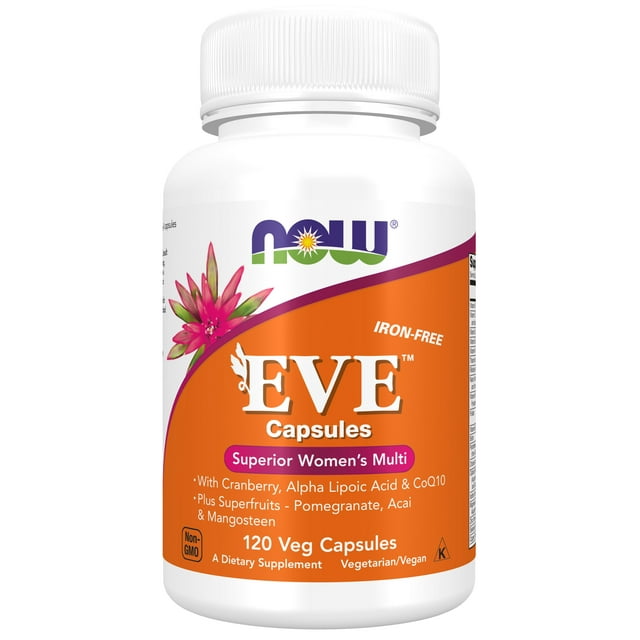 NOW Supplements, Eve™ Women's Vegan Multivitamin with Superfruits ...