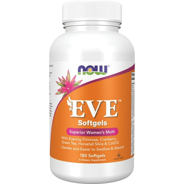 NOW Supplements, Eve™ Women's Multivitamin with Evening Primrose ...
