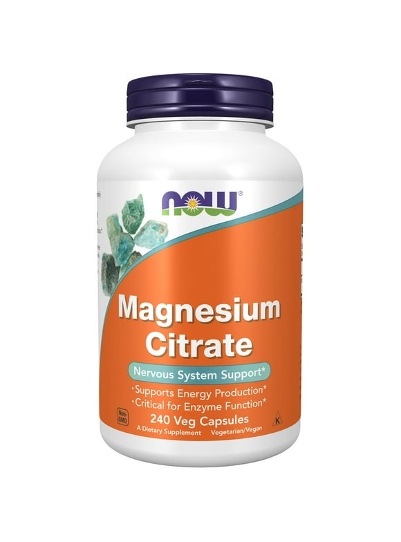 NOW Magnesium Supplements at Walmart.com