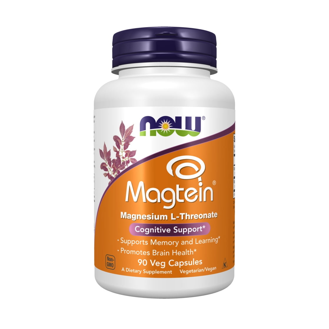 Free Shipping! NOW Supplements Magtein Magnesium L-Threonate for Memory ...