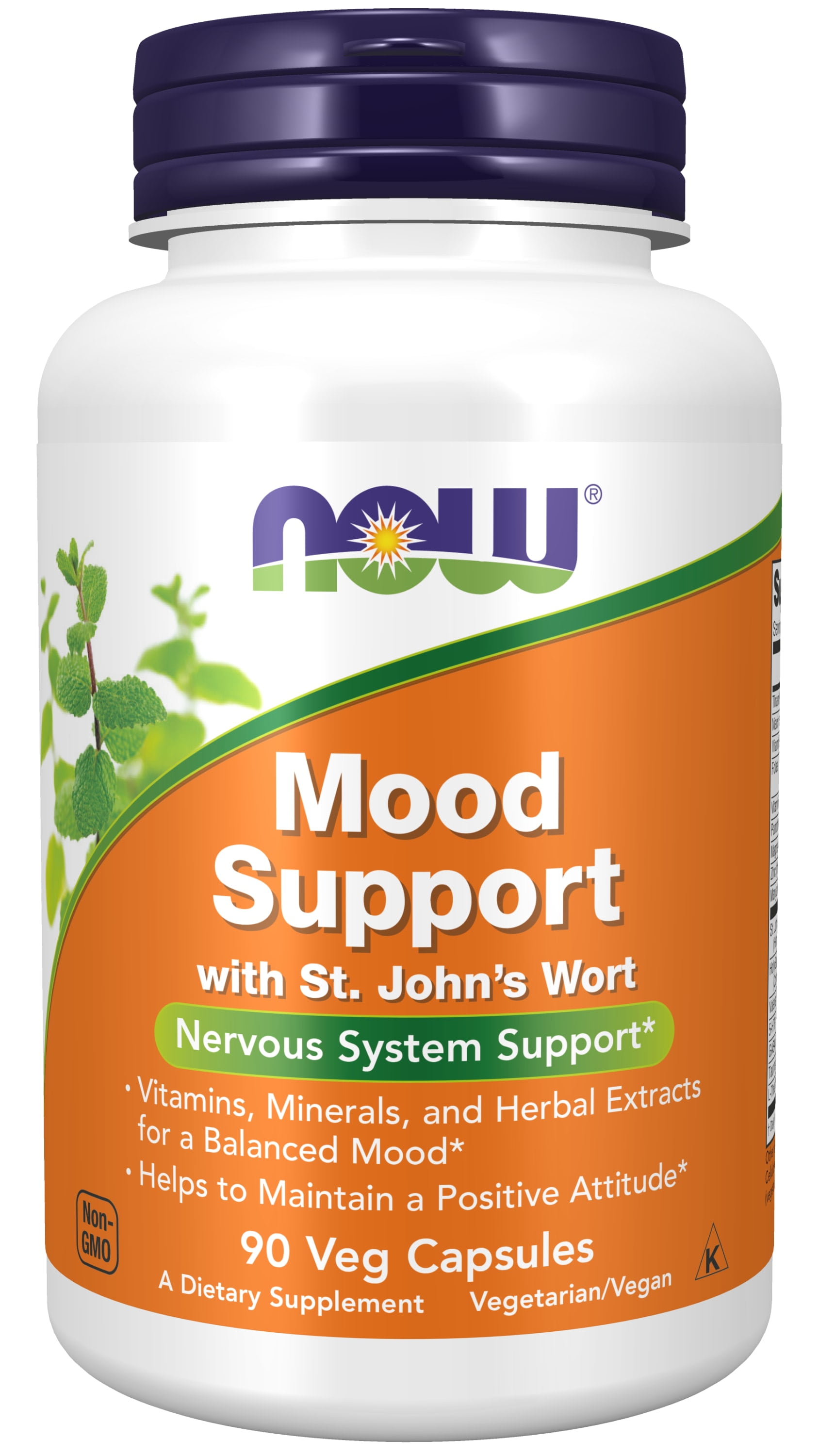 NOW Supplements, Mood Support with St. John's Wort, Nutrient and Herbal ...