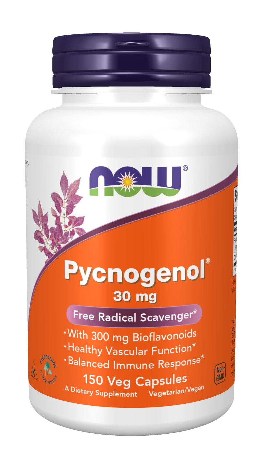 Free Shipping! NOW Supplements, Pycnogenol 30 mg (a Unique Combination ...