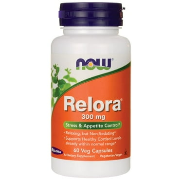 NOW Foods Relora 300 Mg 120 Vegetable Capsules - Walmart.com