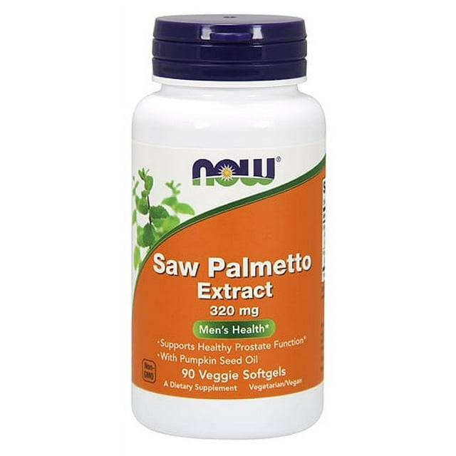 NOW Supplements, Saw Palmetto Extract 320 mg with Pumpkin Seed Oil, Men ...