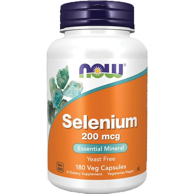 NOW Supplements, Selenium (L-Selenomethionine) 200 mcg, Essential ...