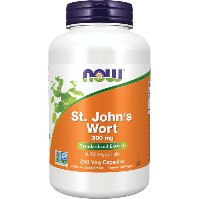 NOW Supplements, St. John's Wort (Hypericum perforatum) 300 mg ...