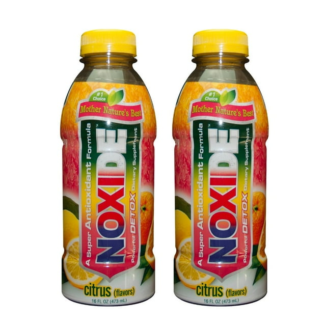 NOXIDE Detox Natural Body New Formula with Turmeric Root & Milk Thistle ...