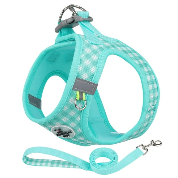 Escape-Proof Dog Harness Vest - 3D Cartoon Design, Chest & Back Leash ...
